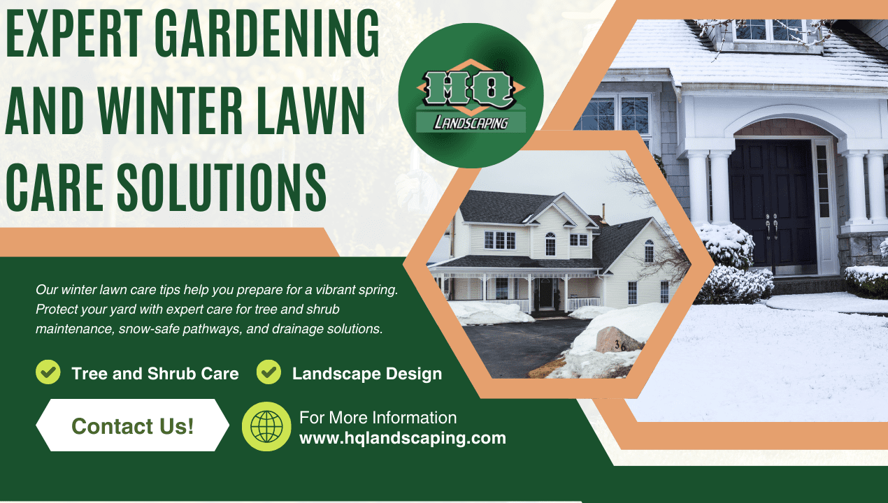 Winter Lawn Care Tips for a Healthy Lawn During the Cold Months - HQ Landscaping LLC